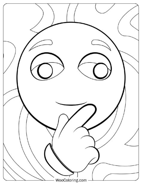 Emoji Emotion Coloring Page