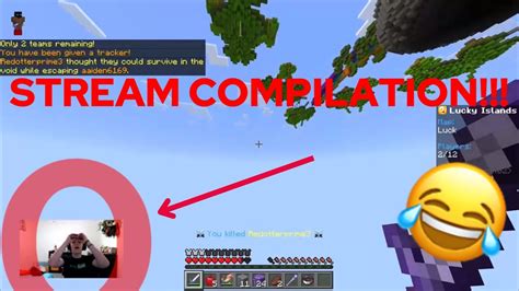 FUNNY MINECRAFT STREAM COMPILATION YouTube