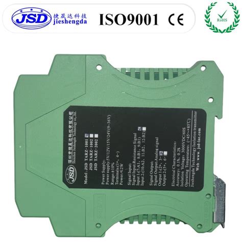 1 input 2 output pt100 pt1000 to 4 20ma 0 10vdc thermal resistance