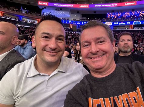 Caught Up With Joe Rocchio At The Knicks Game Tonight Allen Hansen