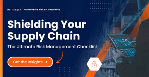 Supply Chain Risk Management Checklist