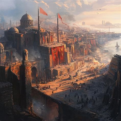 Ai Generated Byzantine Empires Last Stand With Ai Premium Ai