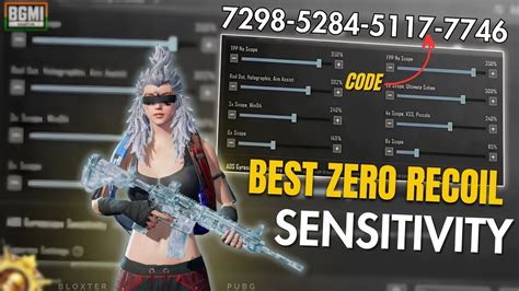 NEW UPDATE BEST SENSITIVITY CODE CONTROL SETTINGS PUBG MOBILE BGMI YouTube