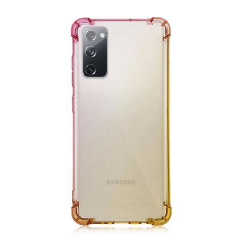 Противоударный силиконовый чехол Rosco для Samsung Galaxy S20 Fe