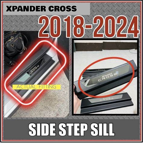 Mitsubishi Xpander Cross Side Stepsill 2018 2024 Xpander Cross Accessories Lazada Ph