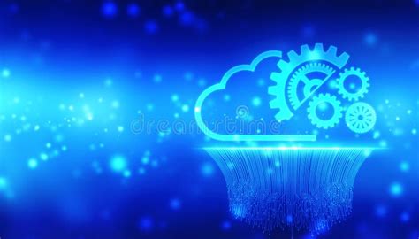 Cloud Computing And Big Data Concept Cloud Computing Technology