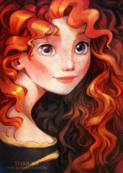Merida By Shricka On Deviantart Disney Fan Art Disney Brave Disney