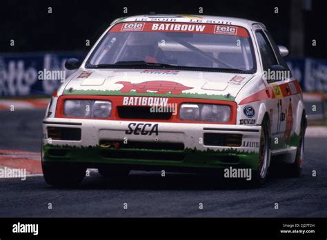 Alain Semoulin Bel Jesus Pareja Esp Thierry Tassin Bel Ford Sierra Rs Cosworth Div3 Andy