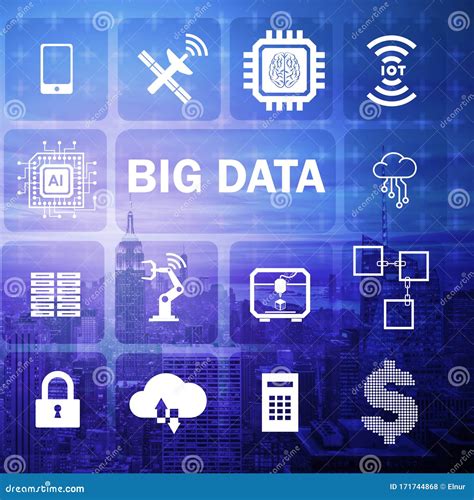 Big Data Modern Computing Concept Stock Illustration Illustration Of Computer Innovation