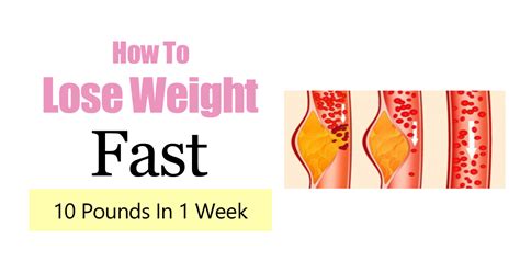 How To Lose Weight Fast 10 Pounds In 1 Week