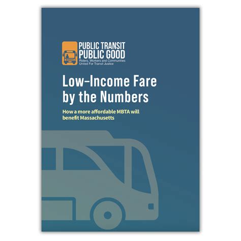 Low Income Fare By The Numbers Community Labor United