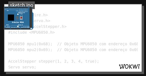Teste Todos Os Motores Wokwi ESP STM Arduino Simulator