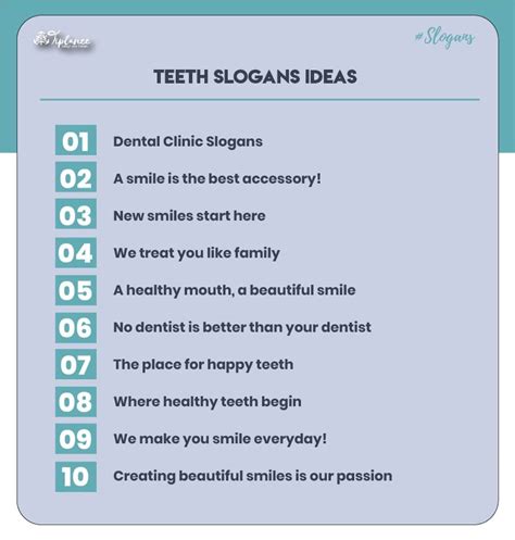 107 Attractive Teeth Slogans Taglines And Example Tiplance