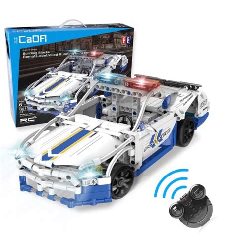 Klocki CADA TECHNIC Policja Auto RC Komp Z LEGO 13389406415