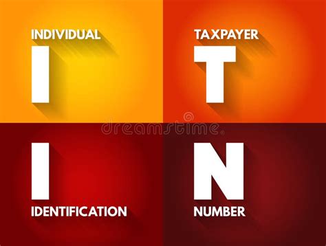 Itin Individual Taxpayer Identification Number Is A United States Tax Processing Number Issued