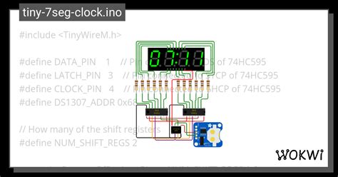 Tiny 7seg O Wokwi Esp32 Stm32 Arduino Simulator