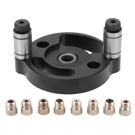 Drill Hole Guide Jig Aluminium Alloy Dowel Drilling Punching Tool Set