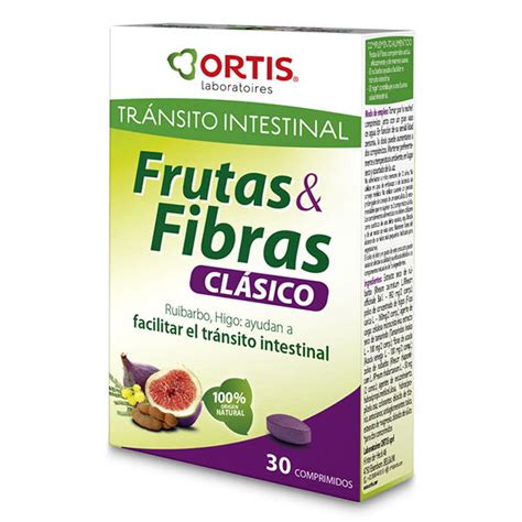 Frutas And Fibras Clásico 30 Compr Remedio Natural Estreñimiento