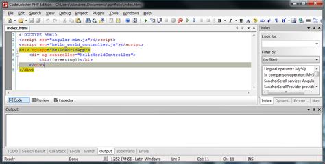 Codelobster PHP Edition An IDE For Full Stack Developers XAppSoftware