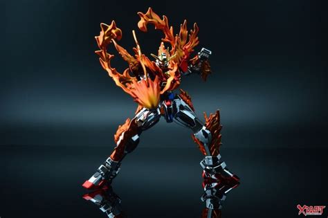 Hgbf 1144 Try Burning Gundam Full Color Coating Ver Painted Build