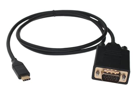 USB Type C Male To VGA Female Adapter Walmart