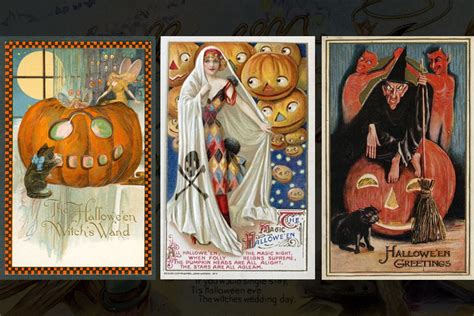 From Ghosts To Goblins Collecting Vintage Halloween Postcards