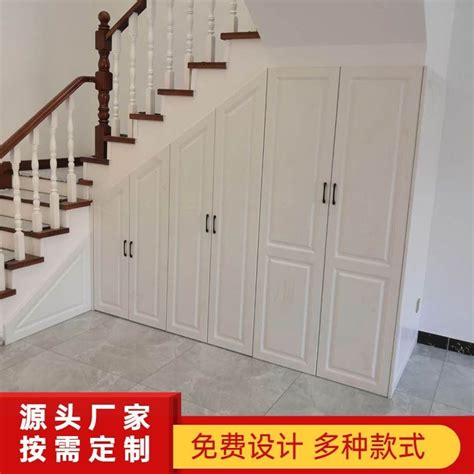 樓梯下儲物櫃三角櫃櫃子鞋櫃樓梯櫃實木發樓梯閣樓異形櫃門小易精品鋪 蝦皮購物