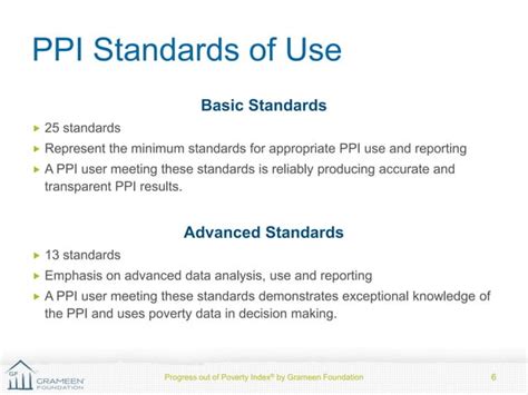 Instilling Confidence In Poverty Measurement The New Ppi Certification Pdf Technology