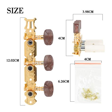 Classical Guitar Knobs Triple Guitar Tuners Machin Grandado
