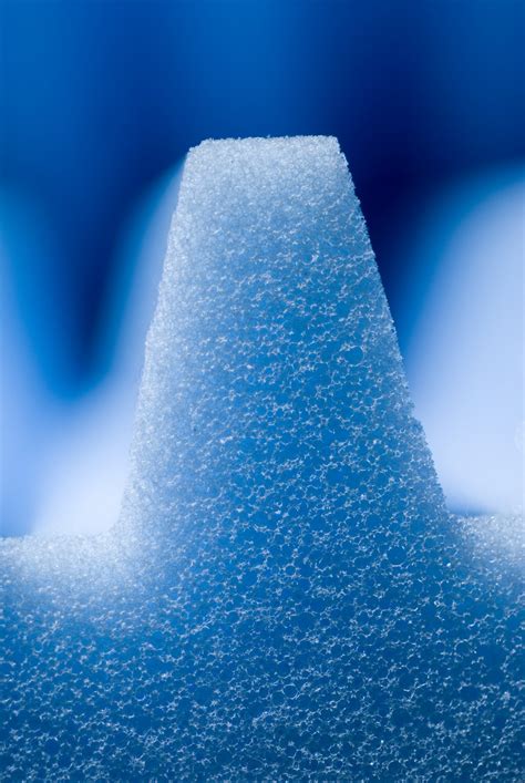 무료 이미지 추상 분위기 얼음 무늬 매크로 공간 푸른 닫다 빙산 스펀지 수직선 녹는 동결 아무도 폼