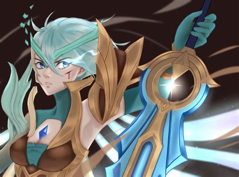 Dawnbringer Riven Wallpapers And Fan Arts League Of Legends Lol Stats