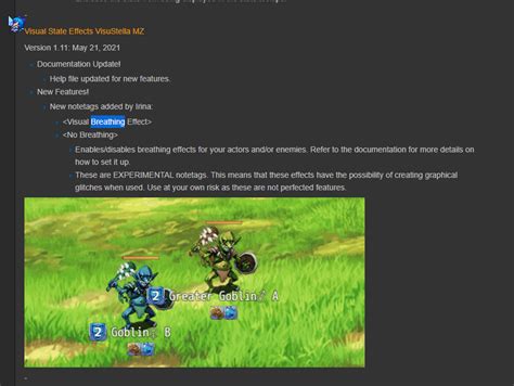 Visustella Sample Project Mz Core Plugins Page Rpg Maker Forums