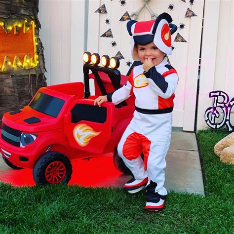 Aj And Blaze From Blaze And The Monster Machines Halloween Costume
