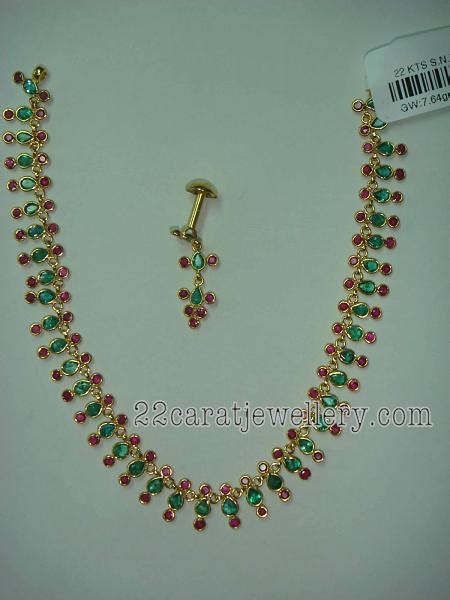 Simple Ruby Sets 4 Jewellery Designs