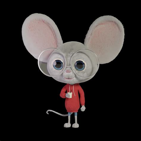 Mouse Guy General Blendermania3d