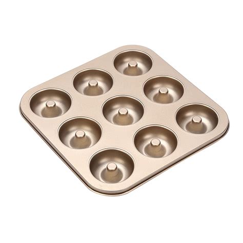 Kiplyki Mini Donut Pan Non Stick Cavity Small Donut Tray Heavy Gauge