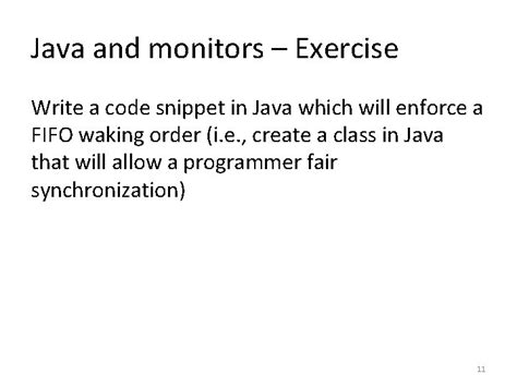 Operating Systems Synchronization Part 3 Monitors Classical Sync