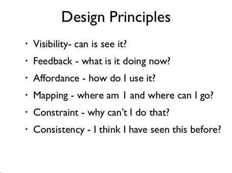 Design Principles