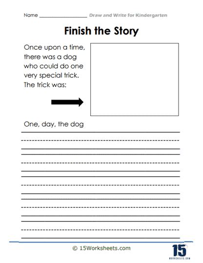 Free Write And Draw Worksheet Download Free Write And Draw Worksheet