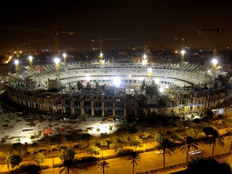 Nuevo Estadio Del Valencia Club De Futbol Reino De Valencia
