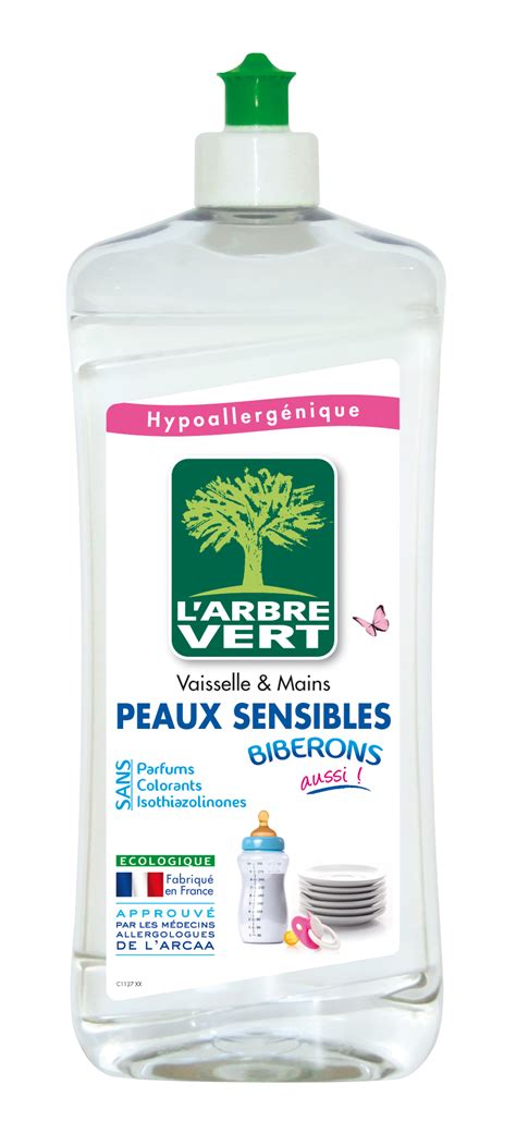 Vaisselle Mains Peaux Sensibles 750 Ml De L Arbre Vert De L Arbre Vert