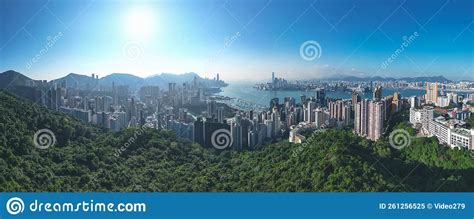 9 Nov 2022 Panoramic View Of Hong Kong From Red Incense Burner Summit Editorial Image Image