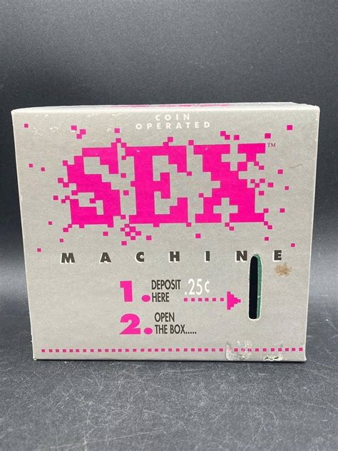 Coin Operated Sex Machine Novelty Toy Auction