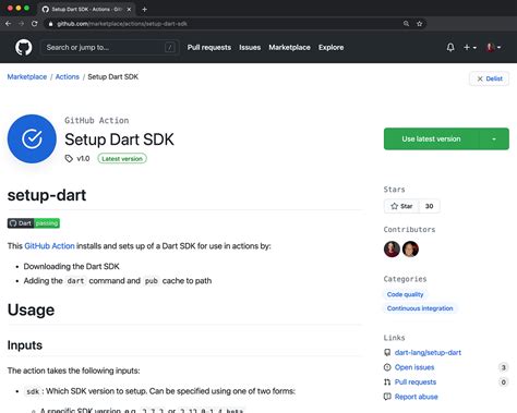 Announcing Dart Support For Github Actions By Michael Thomsen Dart Medium