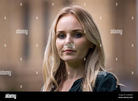 Lissie Harper The Widow Of Pc Andrew Harper In Victoria Tower Gardens