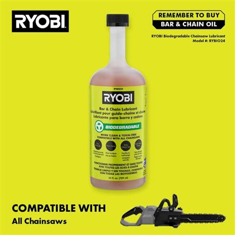 RYOBI RY3818 18 In 38cc 2 Cycle Gas Chainsaw With Heavy Duty Case