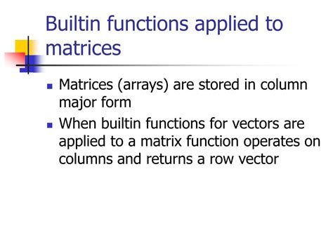 Ppt Functions In Matlab Powerpoint Presentation Free Download Id