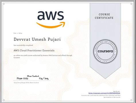 Devvrat Pujari On Linkedin Aws Cloudcomputing Certification Professionaldevelopment