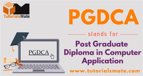 PGDCA Full Form What Does PGDCA Stand For TutorialsMate