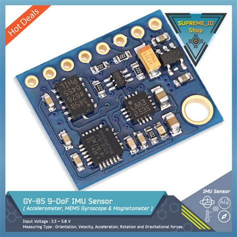 Jual Gy Dof Imu Sensor Axis Gyroscope Accelerometer